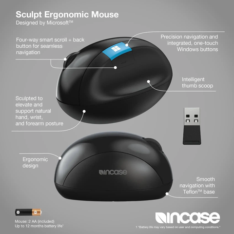 Sculpt Ergonomic Mouse - Incase.com