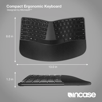 Compact Ergonomic Keyboard Designed by Microsoft - Incase.com