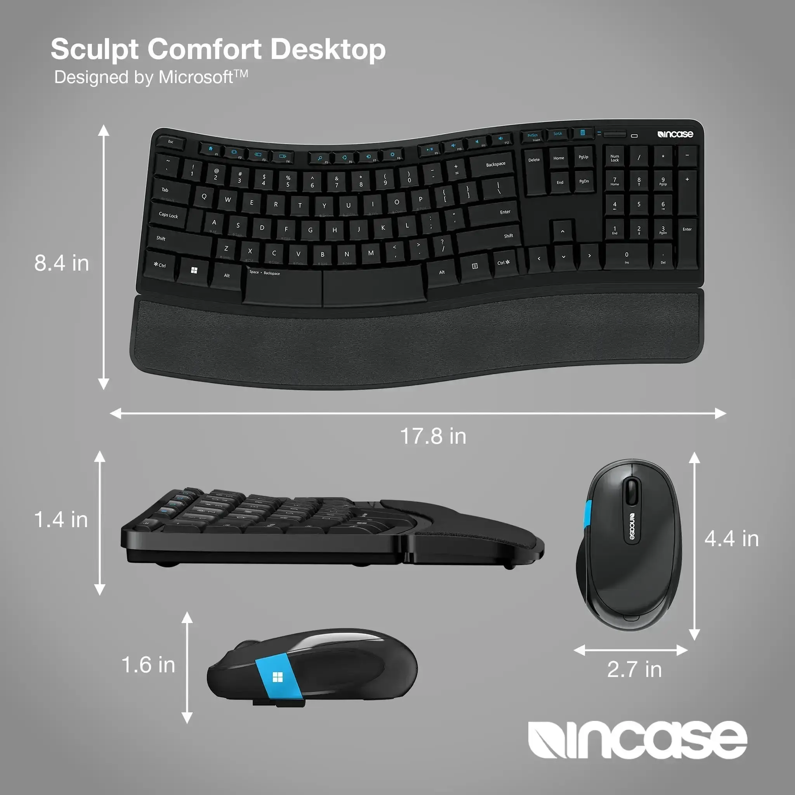 Sculpt Comfort Desktop Designed by Microsoft - Incase.com
