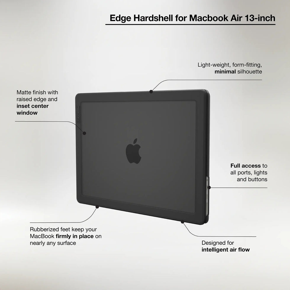 Edge Hardshell Case with Makrolon® for 13-inch MacBook Air (M2/M3 ...