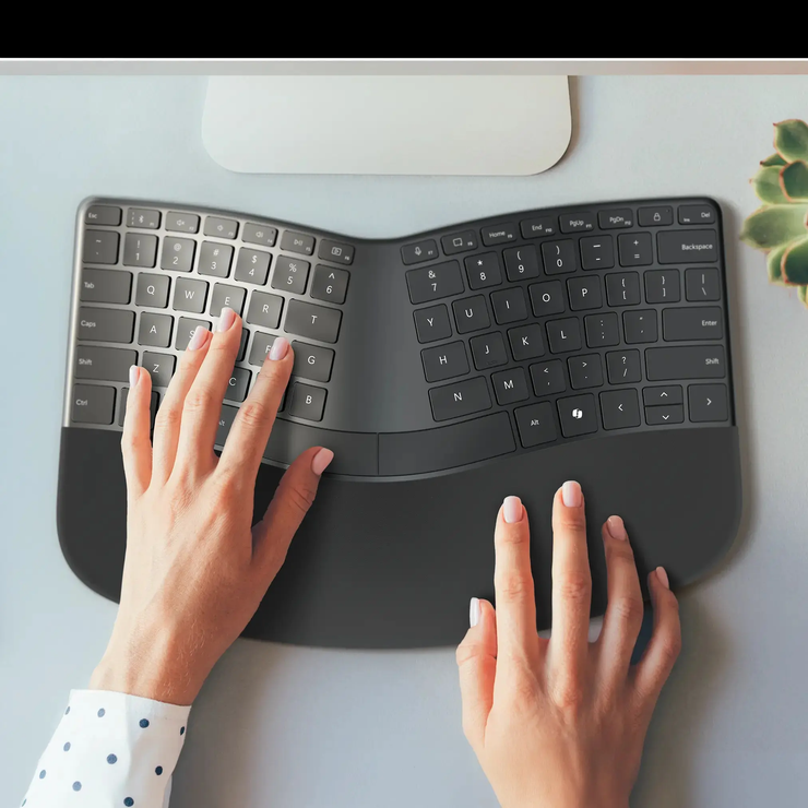 Compact Ergonomic Keyboard Designed by Microsoft - Incase.com