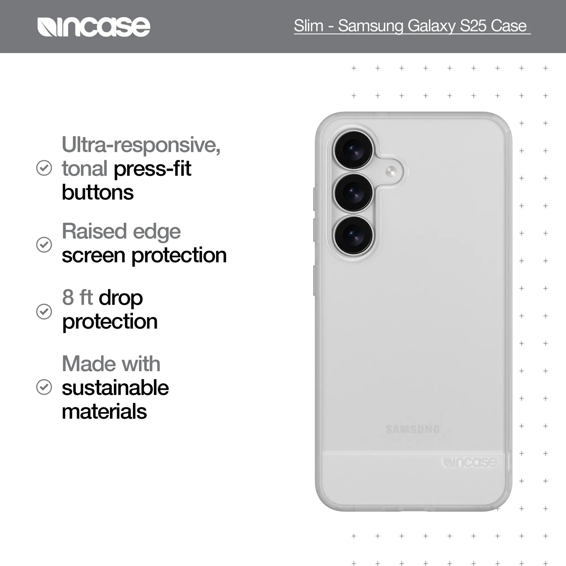 Slim Case for Samsung Galaxy S25 Phone - Incase.com